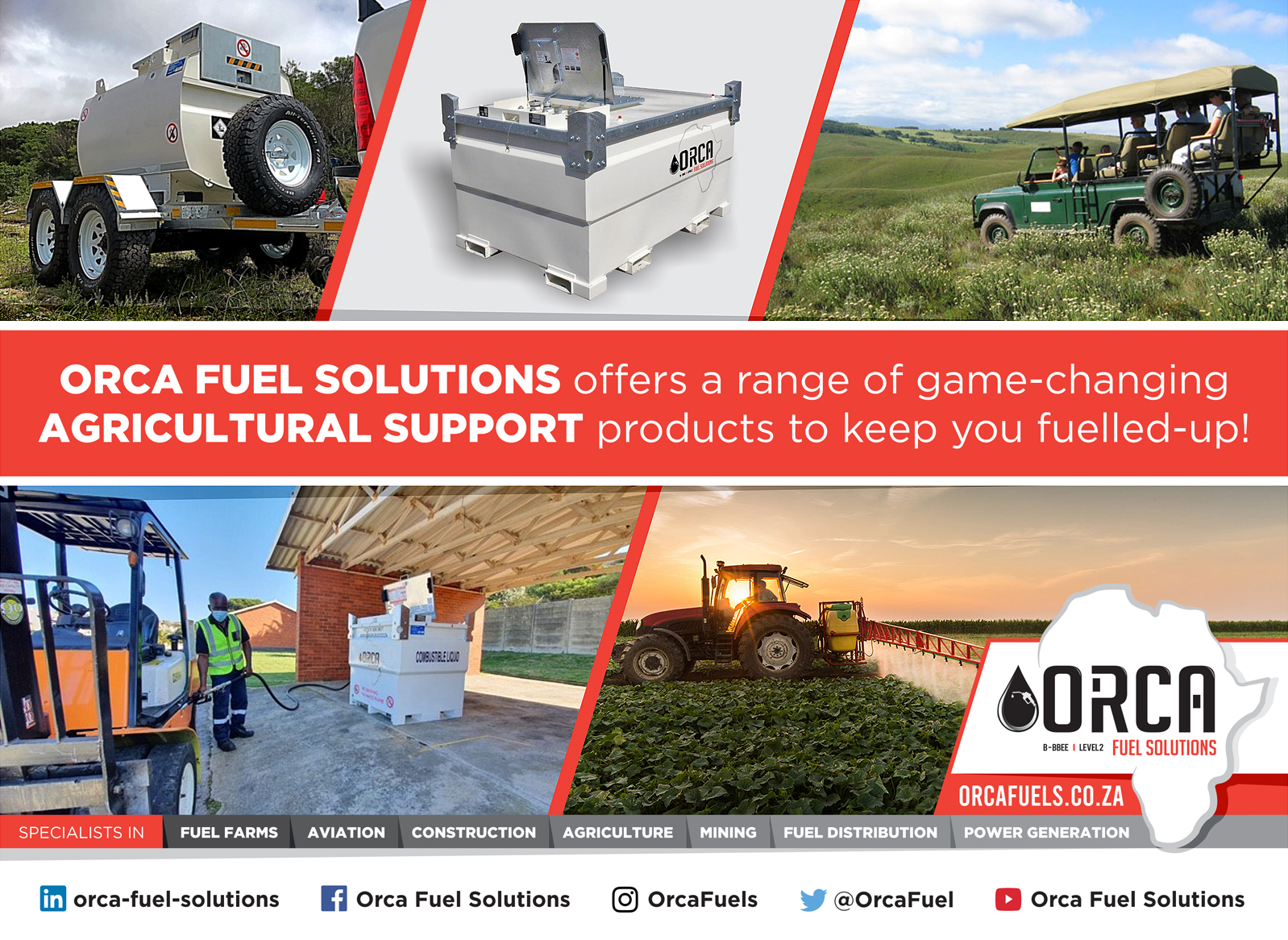 Growing efficiency with bulk fuel storage — Orca Fuel Solutions | Africa