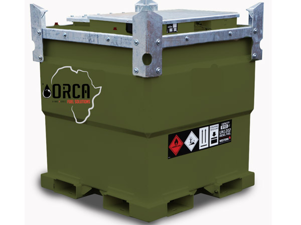 CASE STUDY: 4500 litre Transcube fuel storage tank for military use...